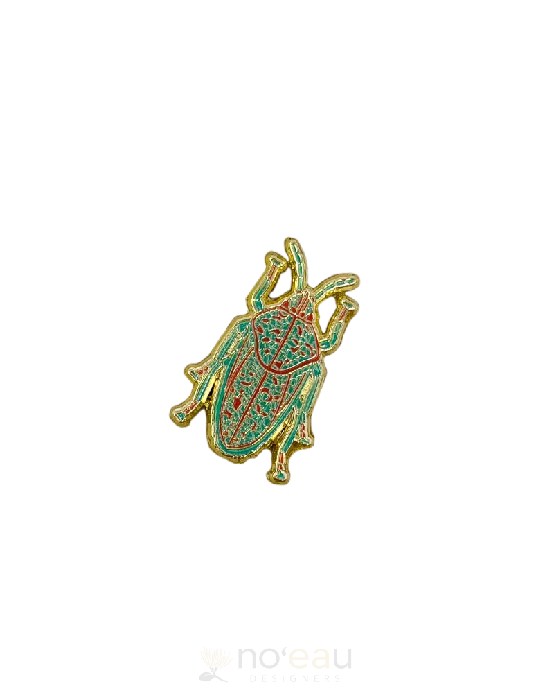 LAULIMA - Koa Bug Pin – Noʻeau Designers