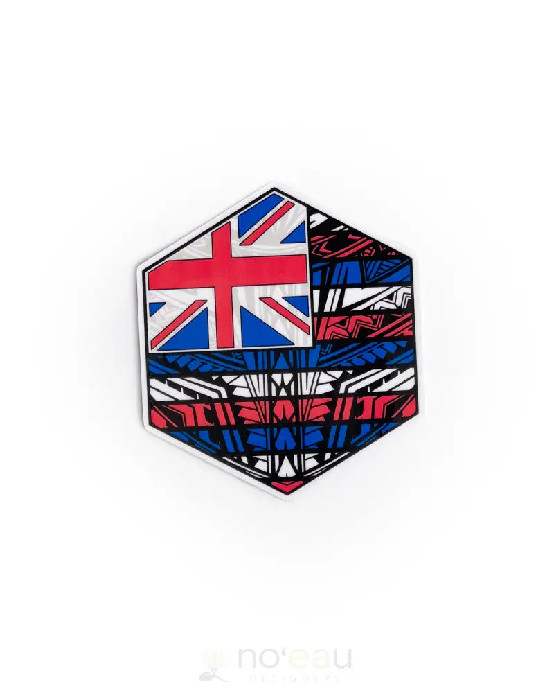 POLY YOUTH - Hawaiian Flag Sticker – Noʻeau Designers